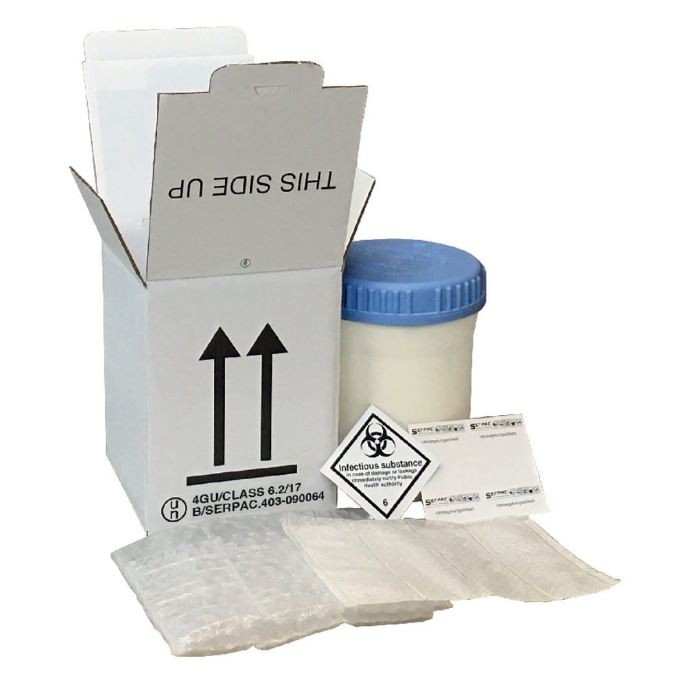 Secondary + tertiary Container for the Transport of Biological Samples ...