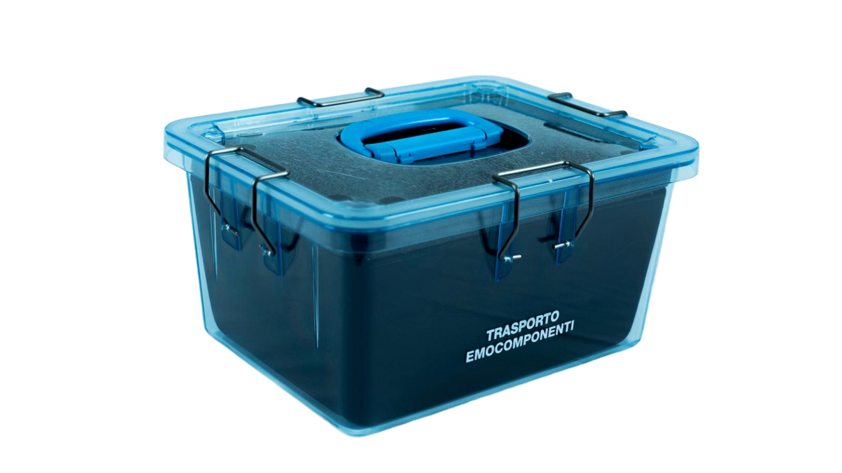 EMO 02S - Airtight Secondary Container for the Transport of Blood Comp ...